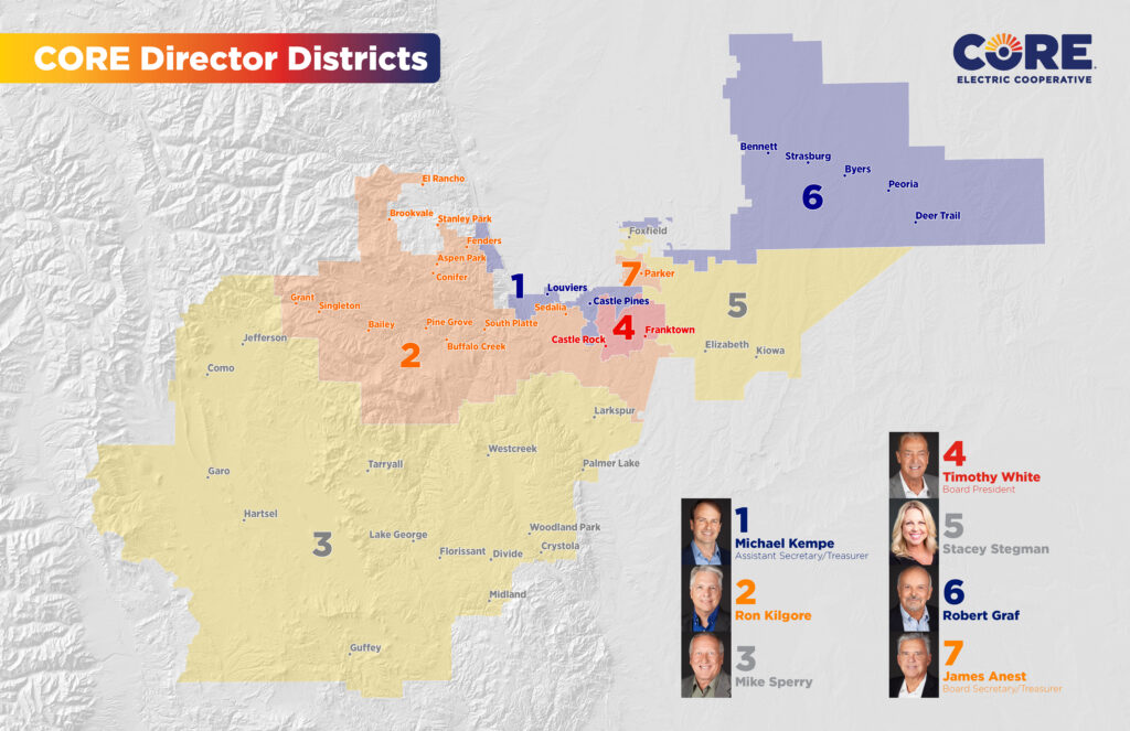 New board member to represent District 5 - CORE