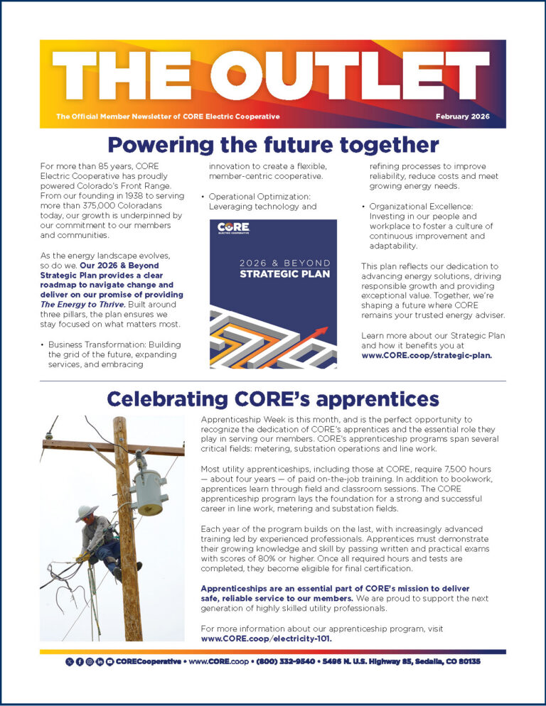 Monthly Newsletter - CORE